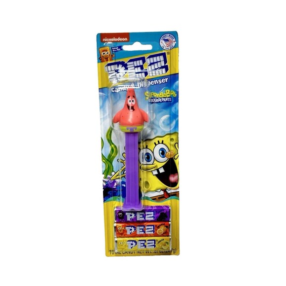 Toys | Nickelodeon Spongebob Patrick Pink Pez Dispenser Collectable ...